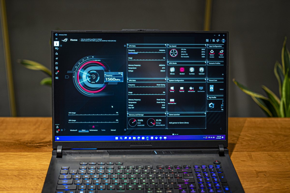 ROG Strix Scar 18 - Intel Gen 13 và RTX 4090 mạnh tới mức nào